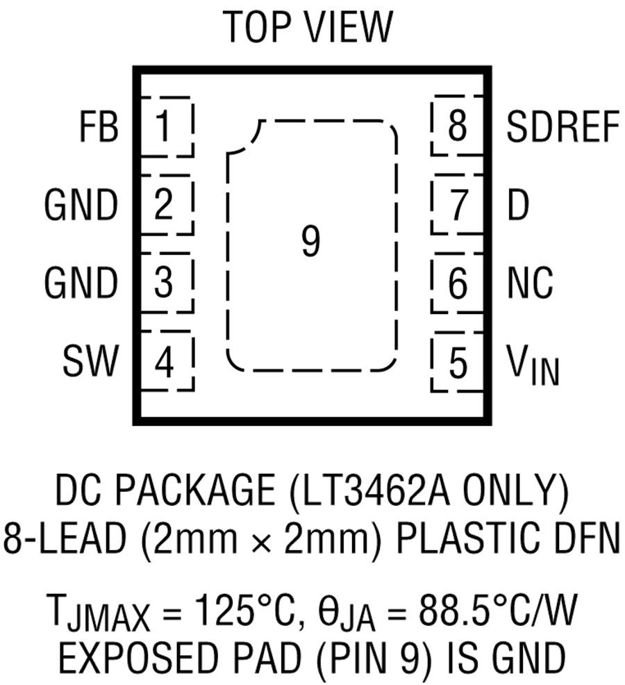 LT3462 Datasheet and Product Info | Analog Devices