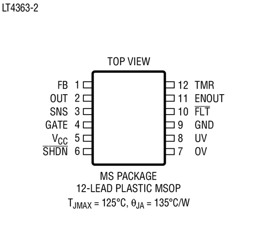 LT4363 数据手册和产品信息 | 亚德诺（ADI）半导体