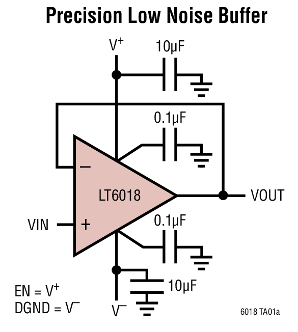 LT6018 Datasheet and Product Info | Analog Devices