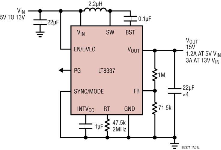 LT8337 LT8337-1 Datasheet and Product Info | Analog Devices