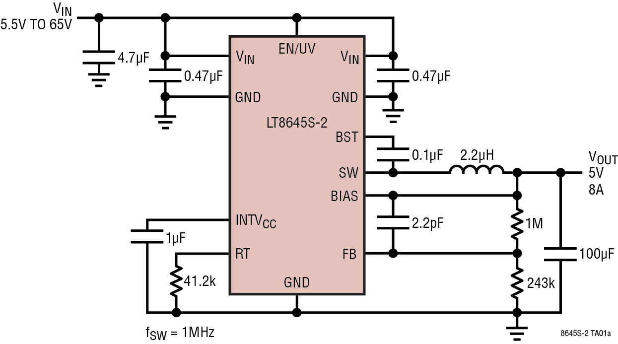 LT8645S-2 Datasheet and Product Info | Analog Devices
