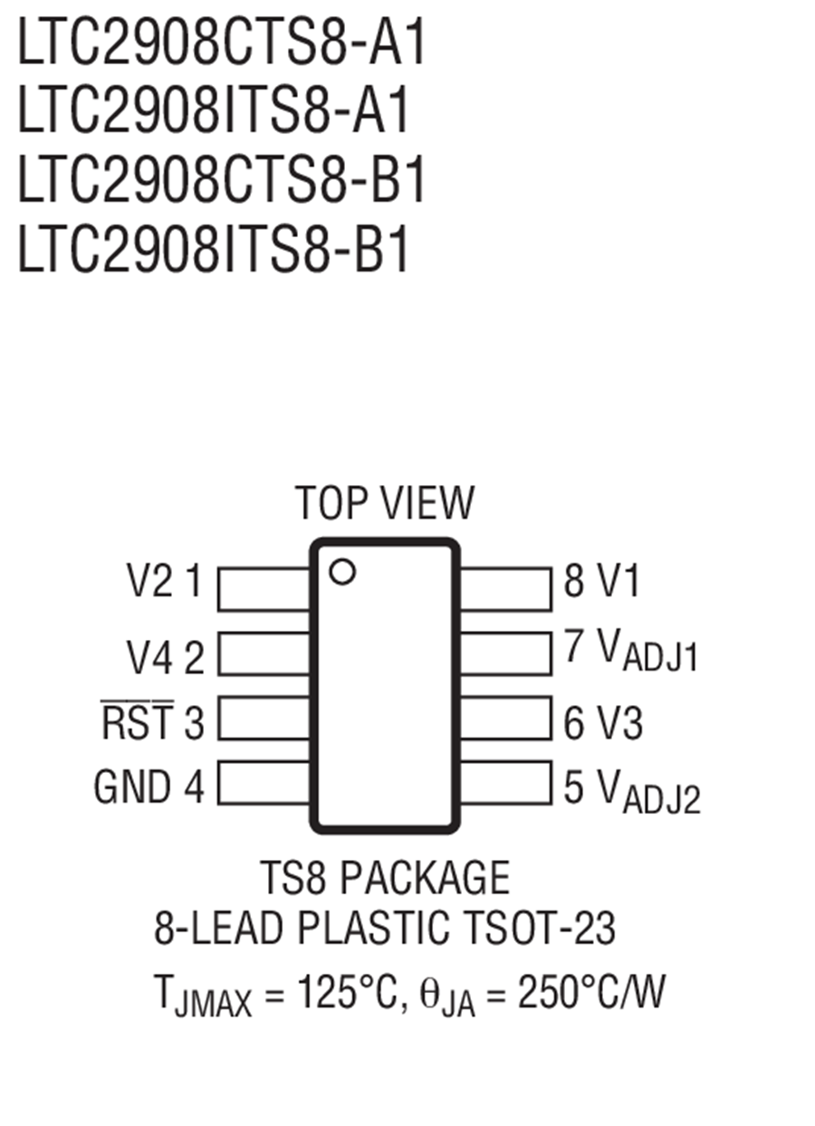 LTC2908 Datasheet and Product Info | Analog Devices