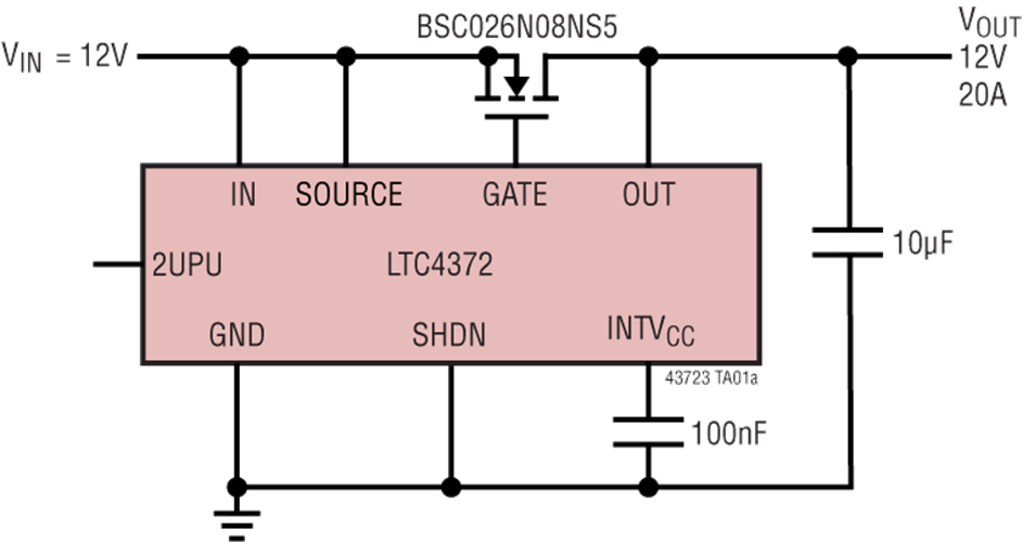 LTC4372 Datasheet and Product Info | Analog Devices