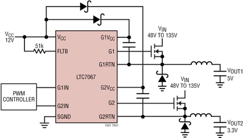 LTC7067 Datasheet and Product Info | Analog Devices
