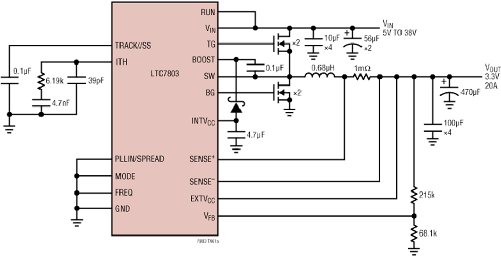 LTC7803 Datasheet and Product Info | Analog Devices