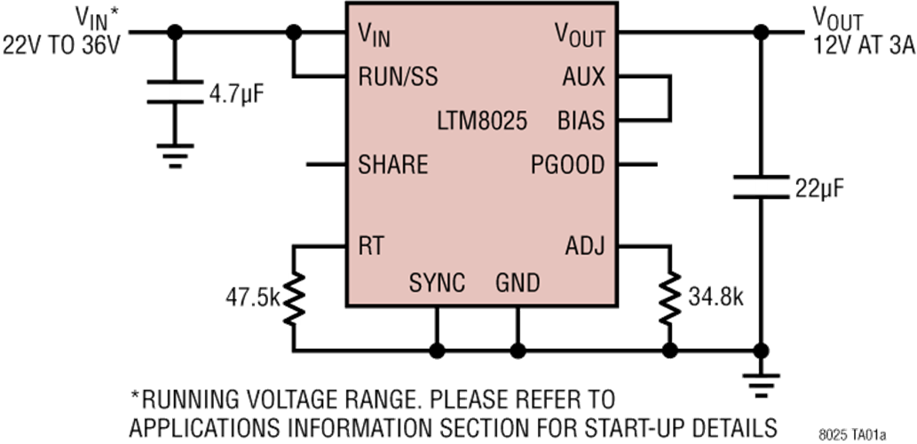 LTM8025 Datasheet and Product Info | Analog Devices