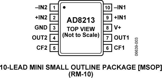 AD8213 Datasheet and Product Info | Analog Devices