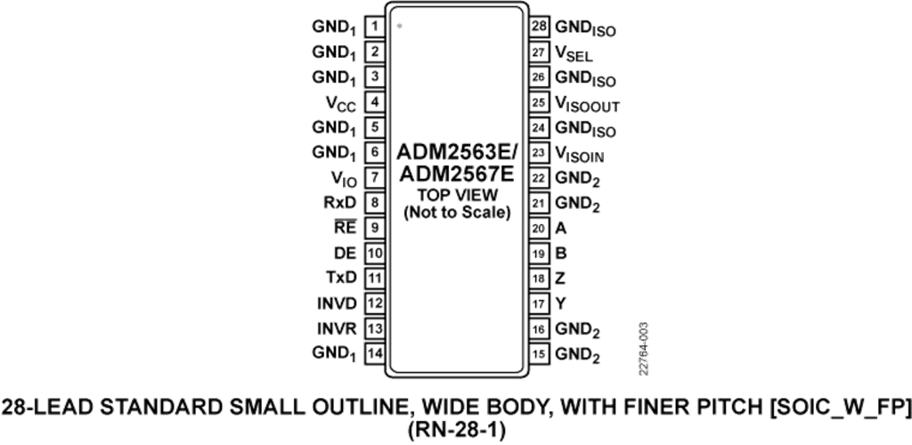 ADM2567E | 隔离式 RS-485 接口 | 亚德诺（ADI）半导体