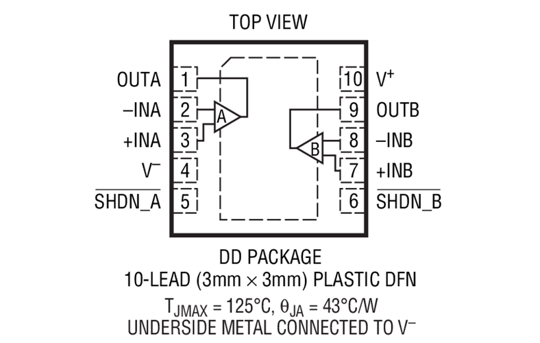 LTC6081 Datasheet and Product Info | Analog Devices