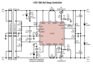 LT4220 Datasheet and Product Info | Analog Devices