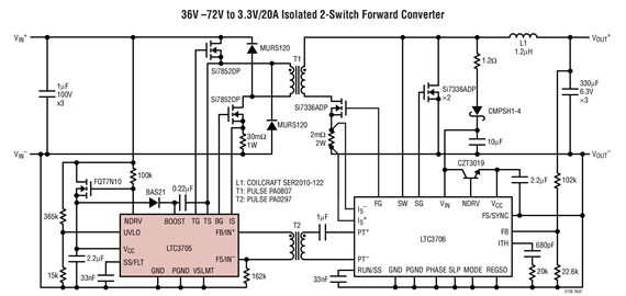 LTC3705 Datasheet and Product Info | Analog Devices