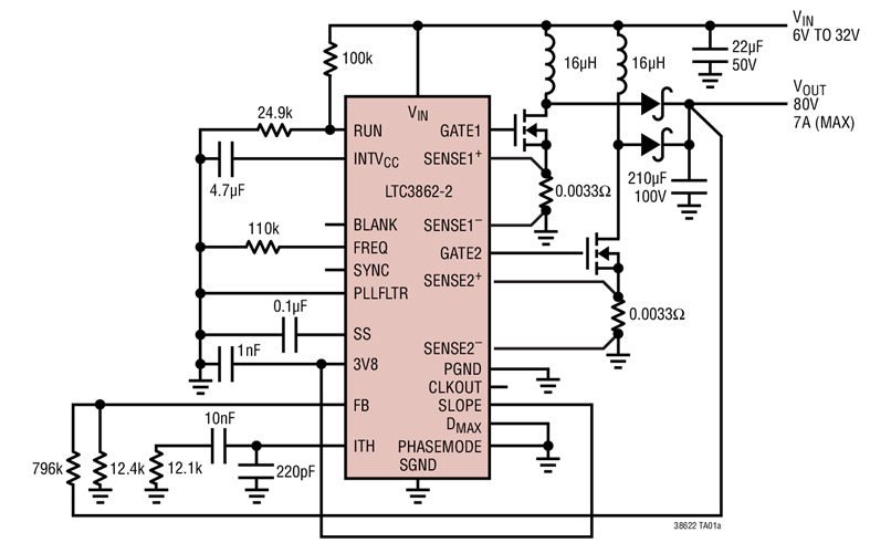 LTC3862-2 Datasheet and Product Info | Analog Devices