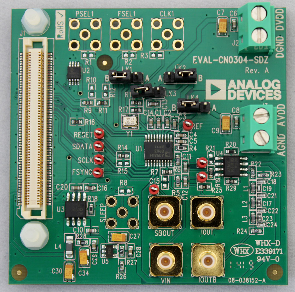 AD9834 Datasheet and Product Info | Analog Devices