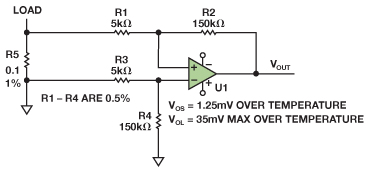 Op amp differential amplifier input resistance neuron