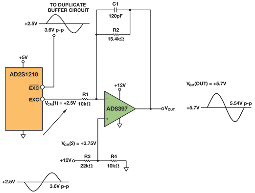 Precision Resolver To Digital Converter Measures Angular Position And Velocity Analog Devices