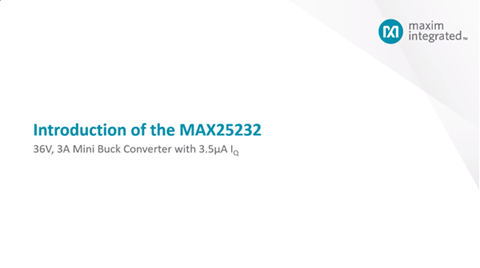 MAX25232 数据手册和产品信息 | ADI 公司