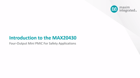 MAX20430 Datasheet and Product Info | Analog Devices
