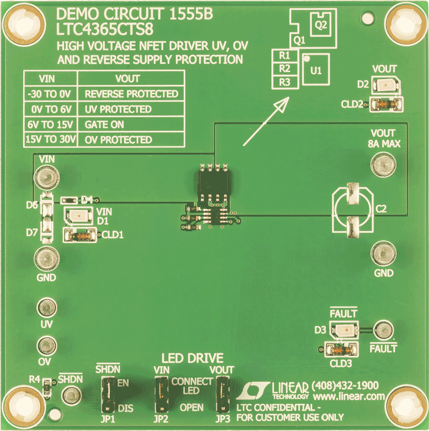 DC1555B 评估套件 | 亚德诺半导体