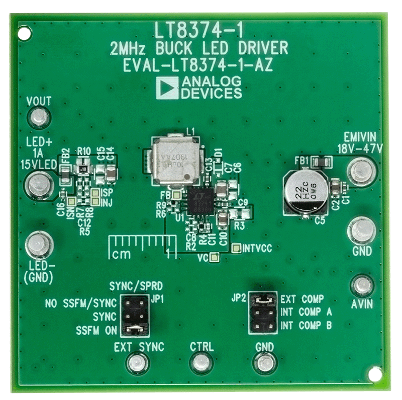 EVAL-LT8374-1 评估套件 | 亚德诺半导体