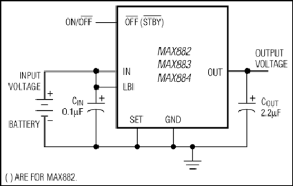 MAX883数据手册和产品信息 | Analog Devices