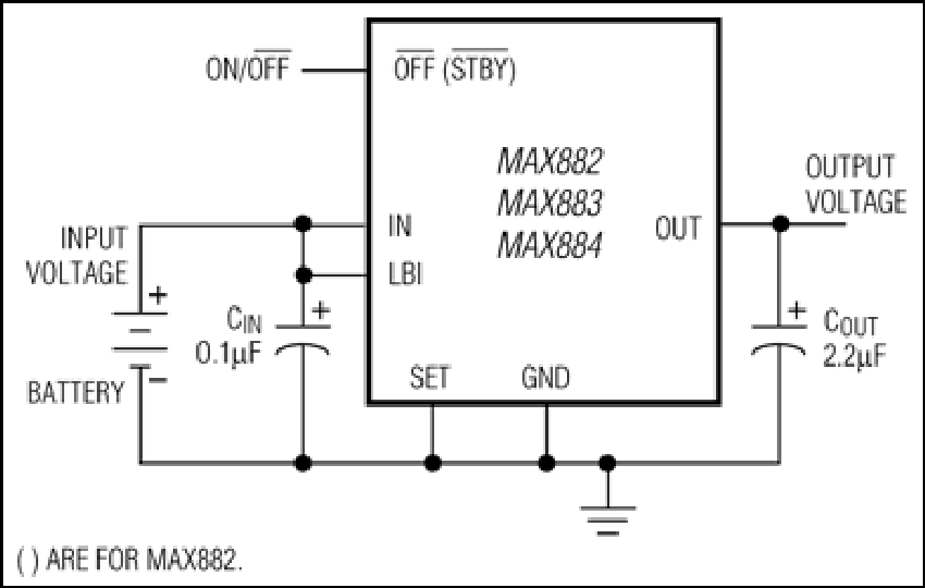 MAX883数据手册和产品信息 | Analog Devices