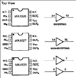 MAX626数据手册和产品信息 | Analog Devices