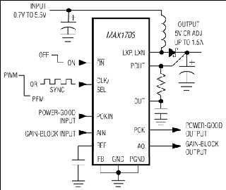 MAX1703数据手册和产品信息 | Analog Devices
