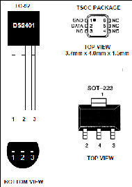 DS2401数据手册和产品信息 | Analog Devices