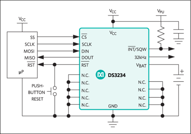DS3234数据手册和产品信息 | Analog Devices