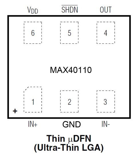 MAX40110数据手册和产品信息 | Analog Devices