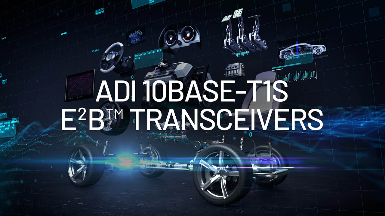 10BASE-T1S以太网-边缘总线 (E2BTM) | Analog Devices