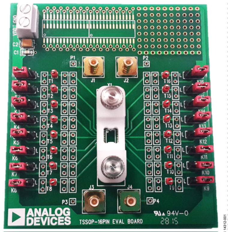 16TSSOP Evaluation Baord | Analog Devices