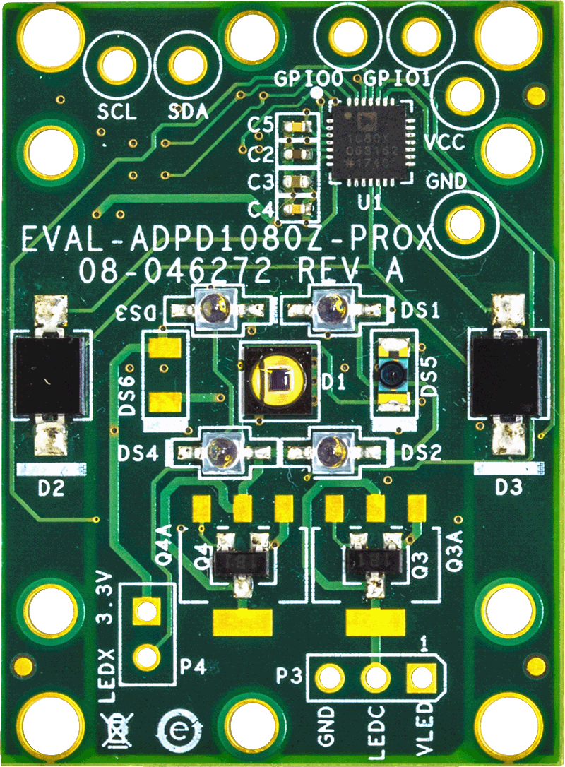 ADPD1080 Evaluation Board for motion detection and long range proximity ...