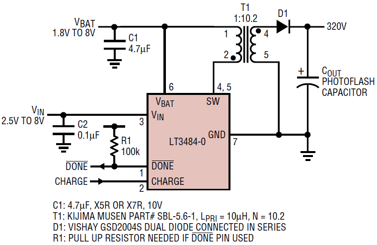 Photoflash Capacitor Chargers Keep Up with Shrinking Cameras | Analog ...