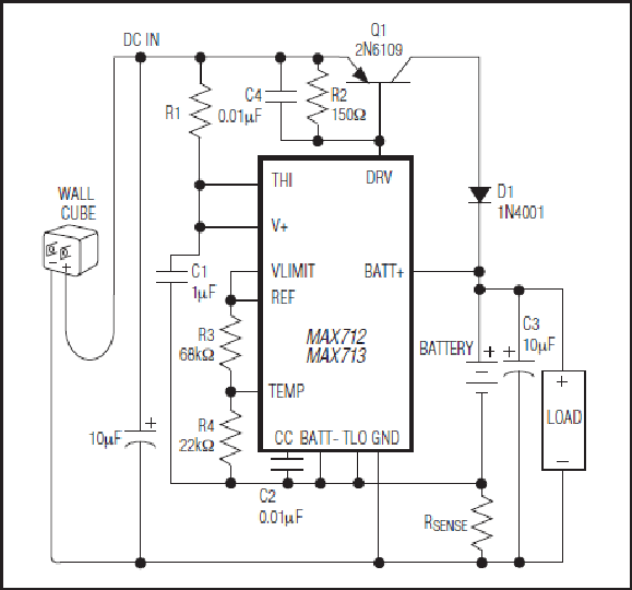 MAX712 Datasheet and Product Info | Analog Devices