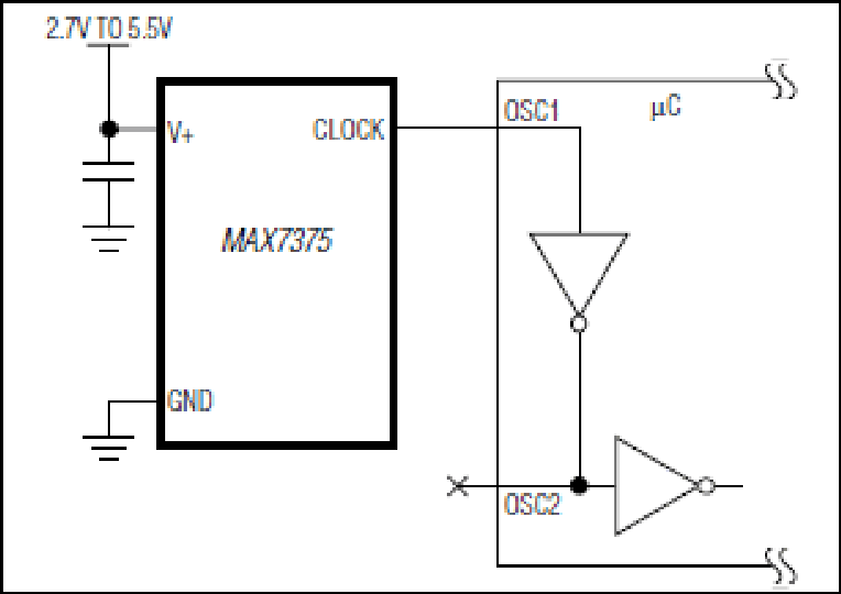 MAX7375 Datasheet and Product Info | Analog Devices