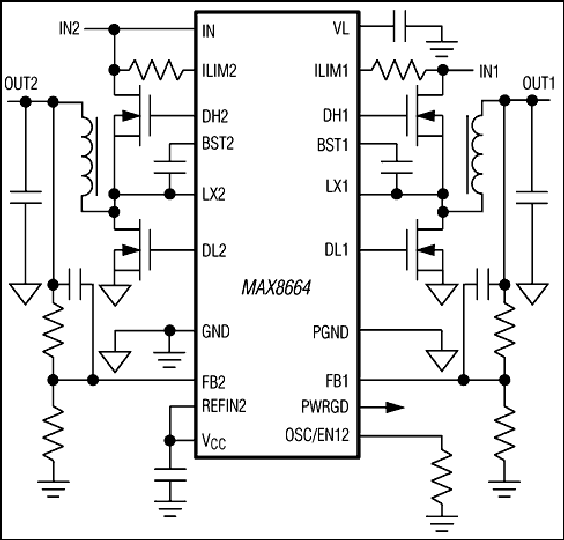 MAX8664 Datasheet and Product Info | Analog Devices