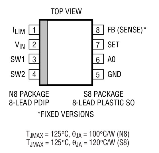 LT1073 Datasheet and Product Info | Analog Devices
