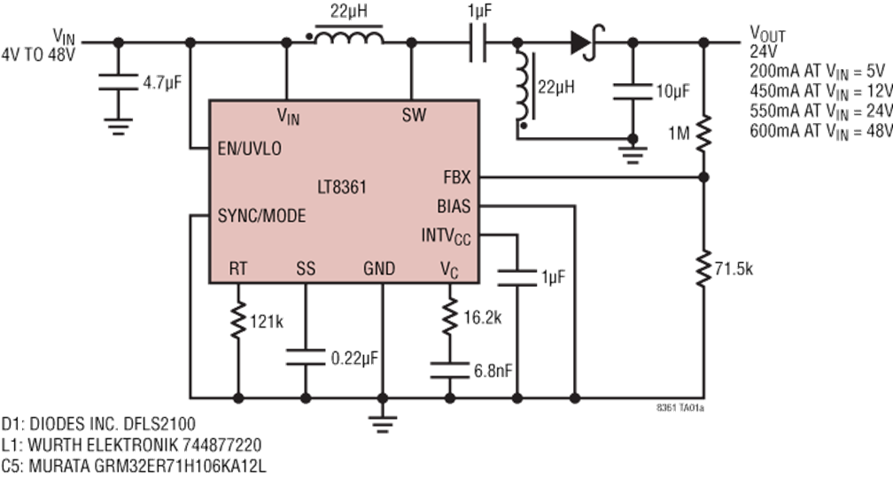 LT8361 Datasheet and Product Info | Analog Devices
