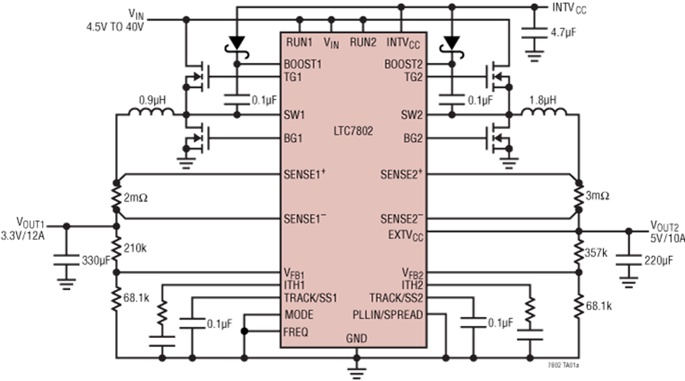 LTC7802 Datasheet and Product Info | Analog Devices