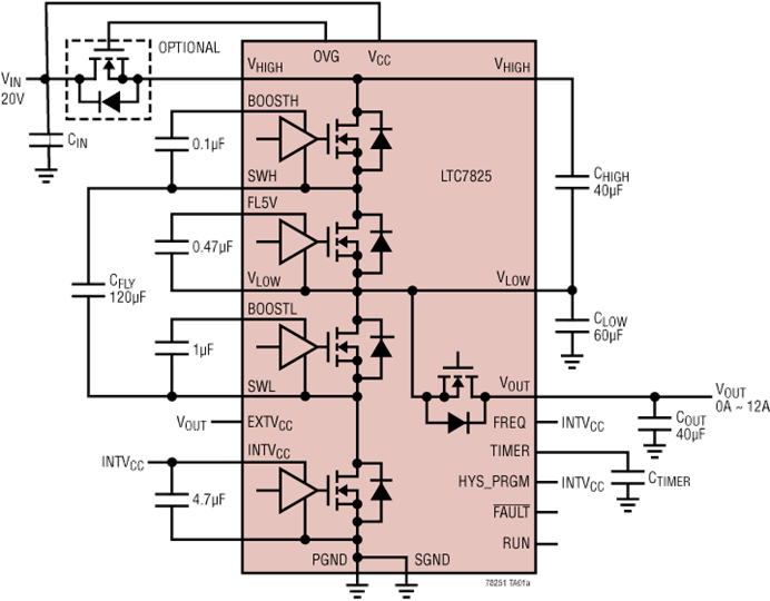 LTC7825 Datasheet and Product Info | Analog Devices