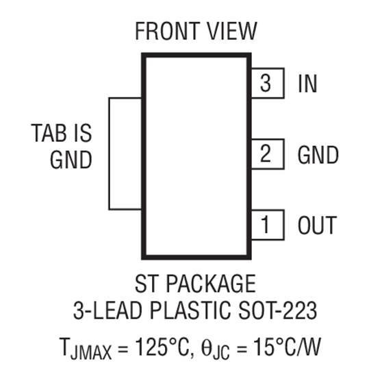 LT1118 Datasheet and Product Info | Analog Devices
