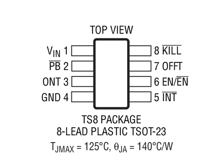 LTC2950 Datasheet and Product Info | Analog Devices