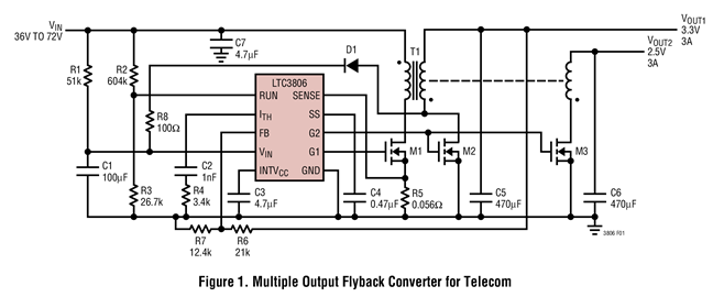 LTC3806 Datasheet and Product Info | Analog Devices