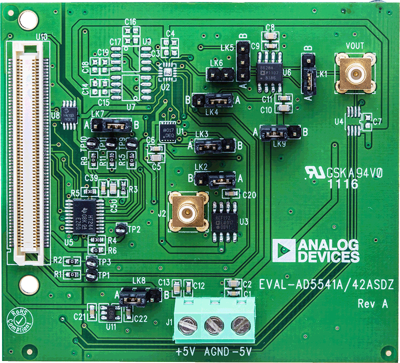 EVAL-AD5541 評価用ボード | アナログ・デバイセズ