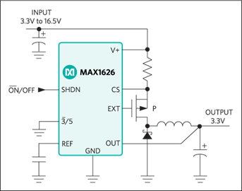 MAX1626 データシートおよび製品情報 | アナログ・デバイセズ | Analog Devices
