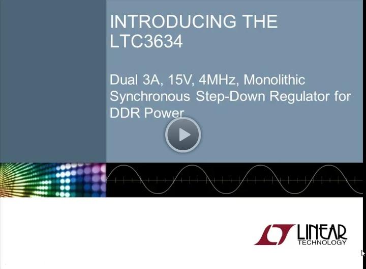 LTC3634 Datasheet and Product Info | Analog Devices