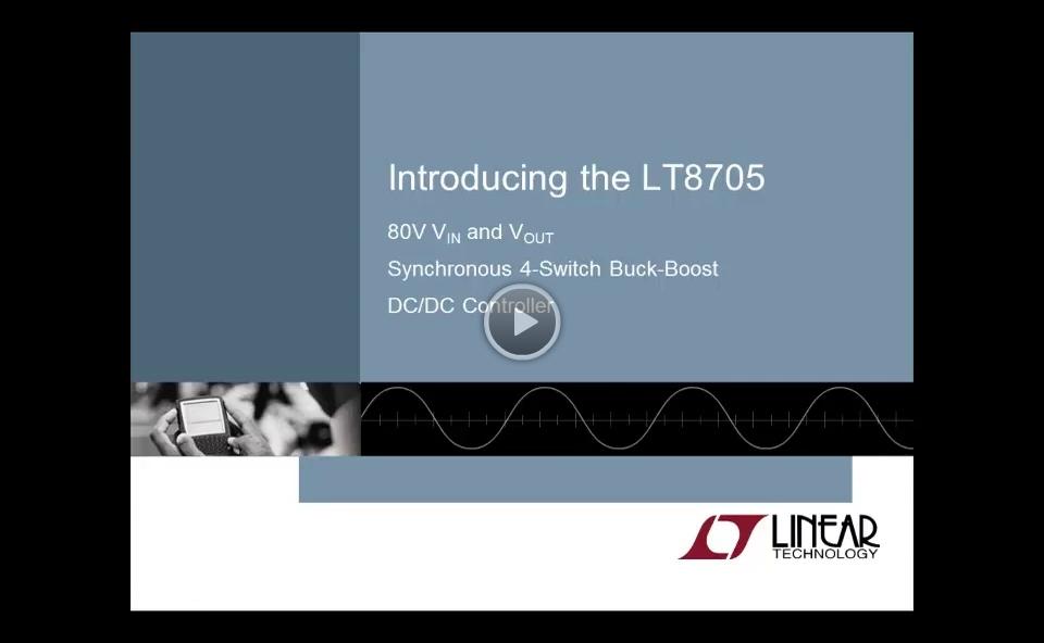 LT8705 Datasheet and Product Info | Analog Devices